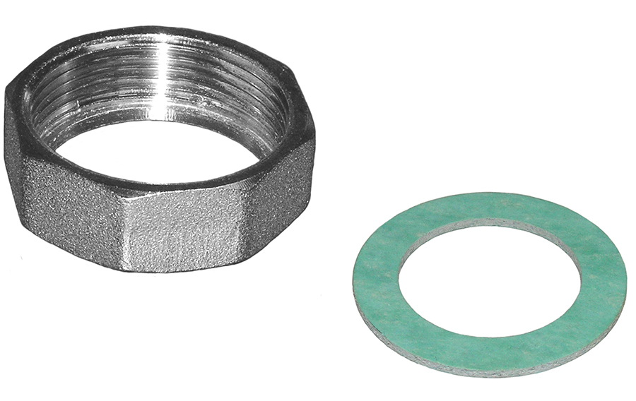 Set calotta 1”1/2 e guarnizione in fibra - Bonetti Rubinetterie BRV